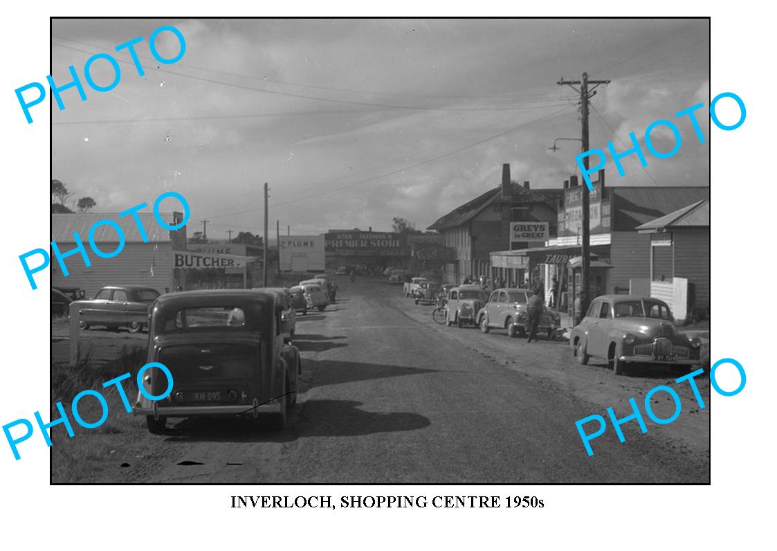 Large Photo Of Old Inverloch Shopping Centre, Vic 1950S – Images and ...