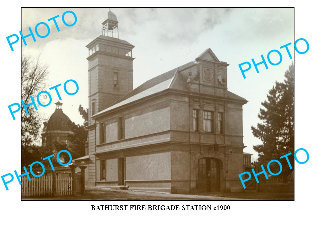 Large Photo Of Old Bathurst Fire Brigade Station, C1900 – Images and ...