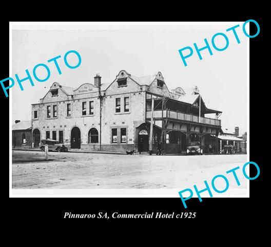 Old Large Historical Photo Of Pinnaroo S.A, Commercial Hotel C1925 ...
