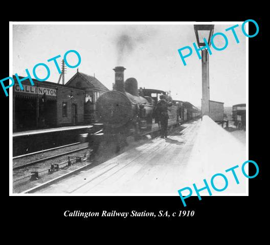 Old Historical Sa Photo Of Sar Railways, Callington Railway Station C1 ...