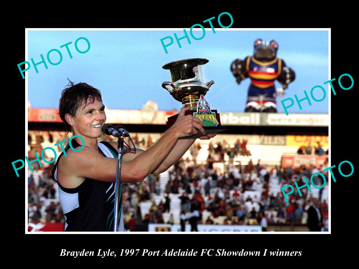Large Photo Of Brayden Lyle Port Adelaide Fc Captain 1997 1St Showdown ...